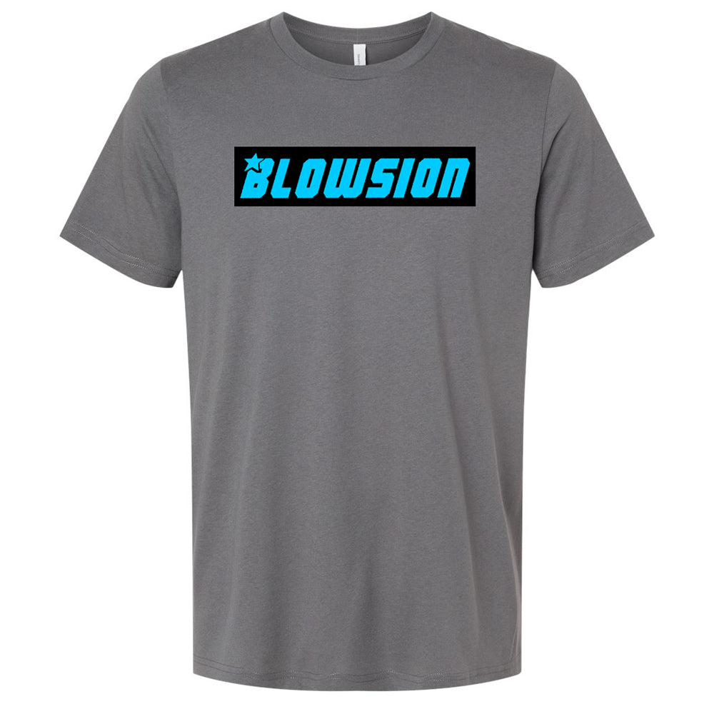 Blowsion Boxed T-Shirt - Grey/Teal